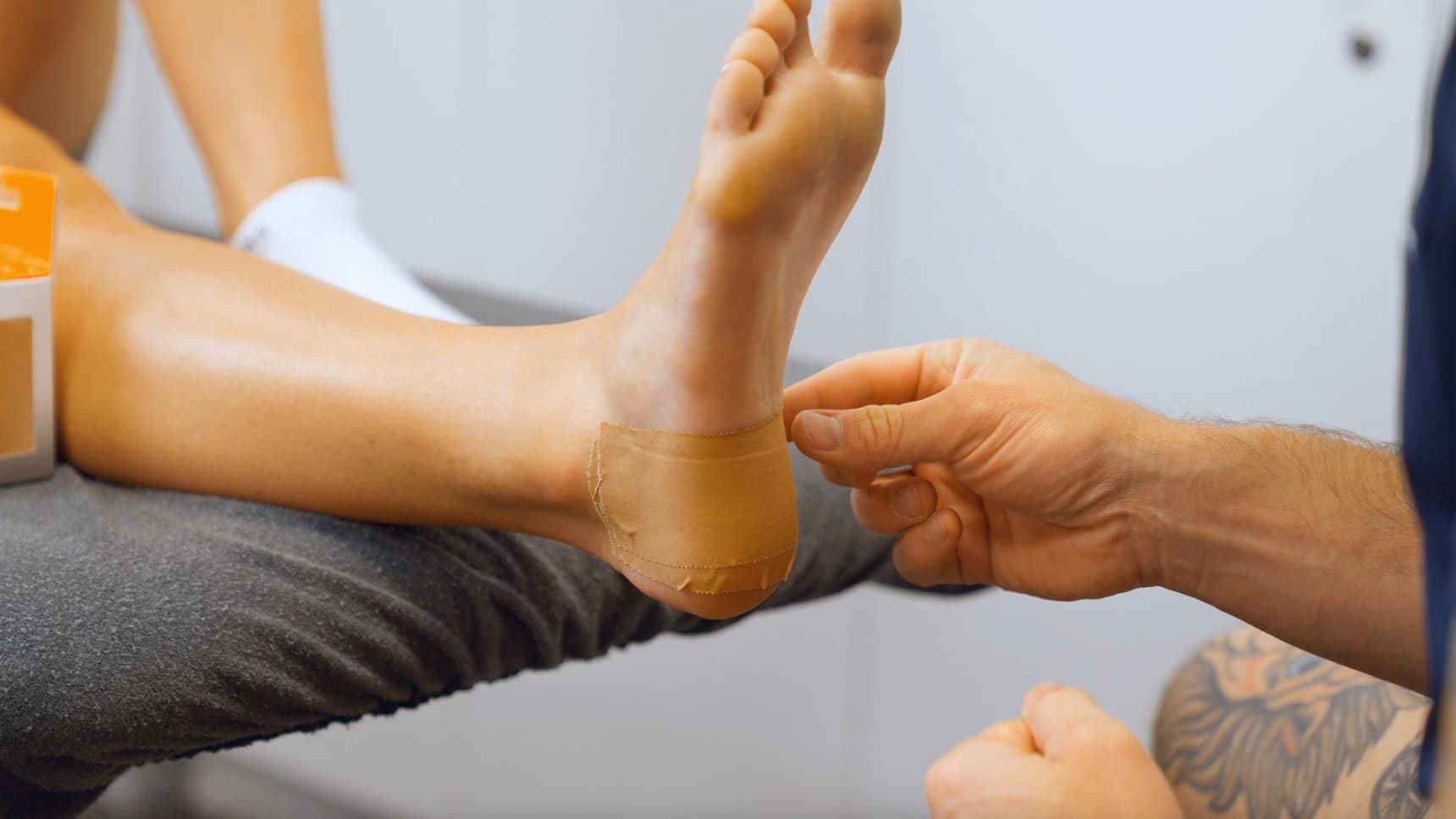 Heel Lock Taping – Fat Pad & Neural Heel Pain - GoLevita