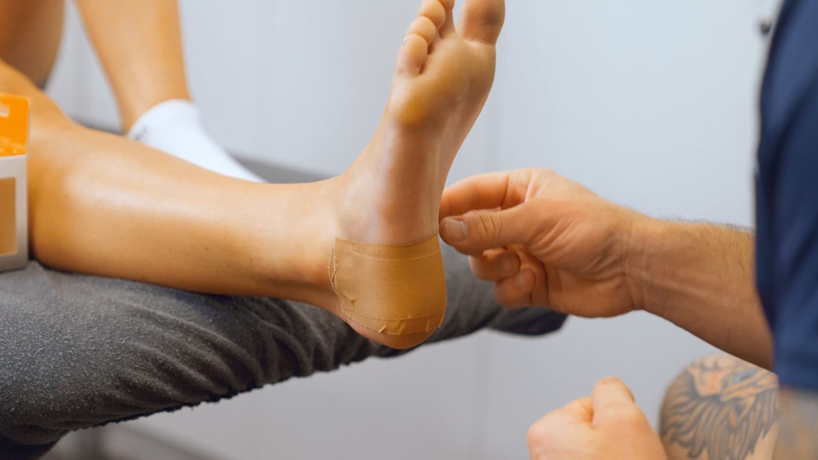 Heel Lock Taping – Fat Pad & Neural Heel Pain - GoLevita